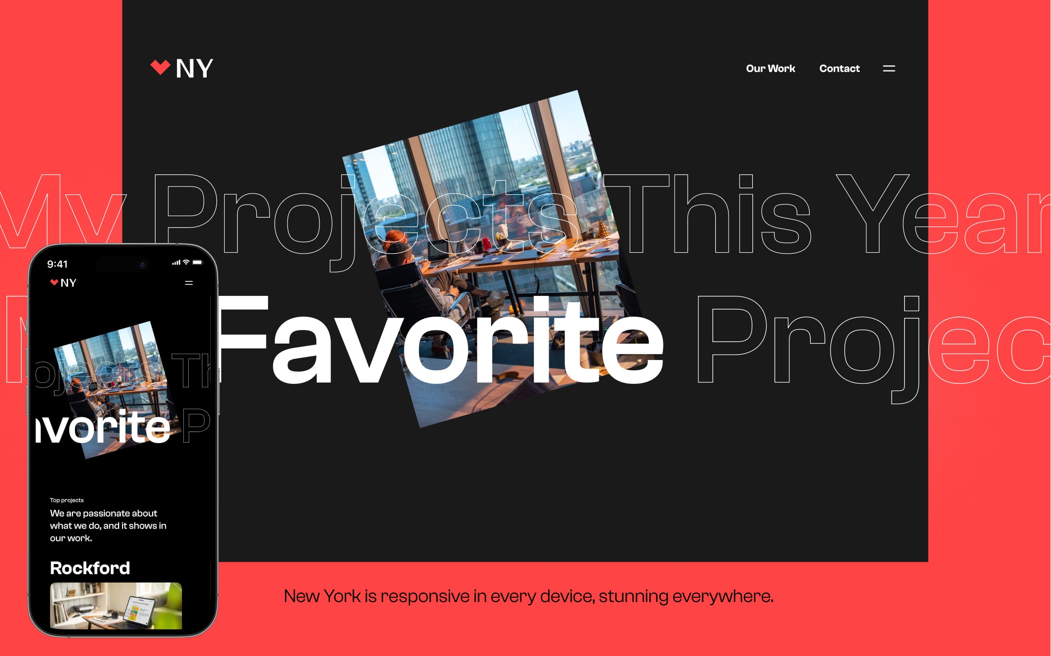 New York - Agency Webflow Template | Wedoflow